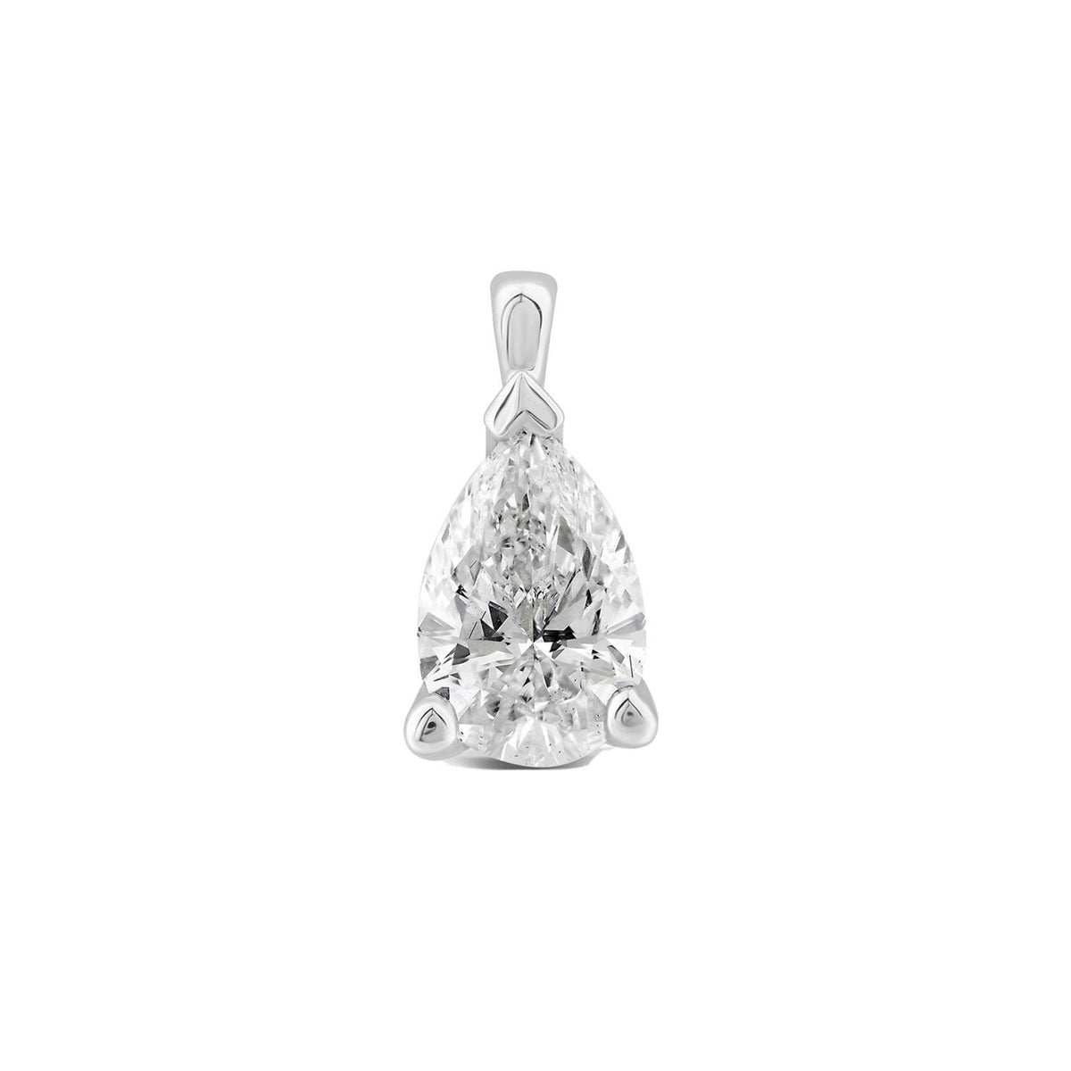 0.72ct Pear Diamond Pendant | Springfield Jewellers