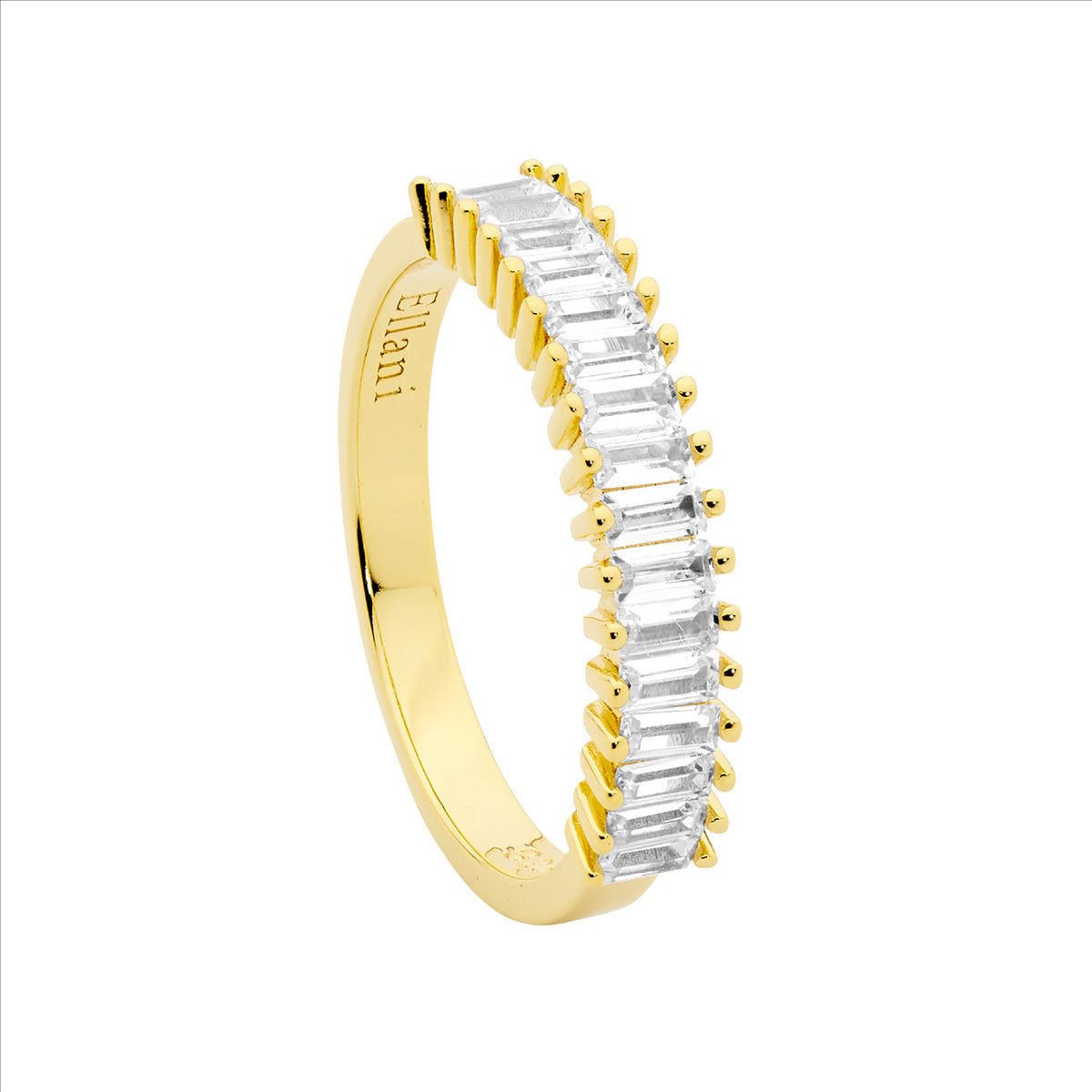 Silver gold plated ring | Springfield Jewellers