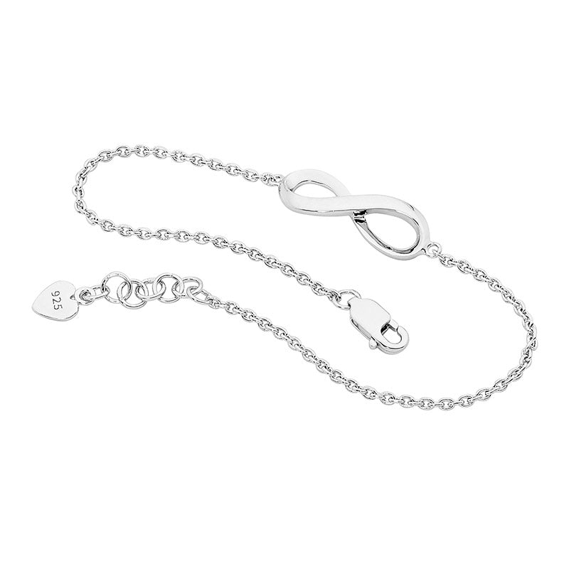 Silver infinity bracelet | Springfield Jewellers