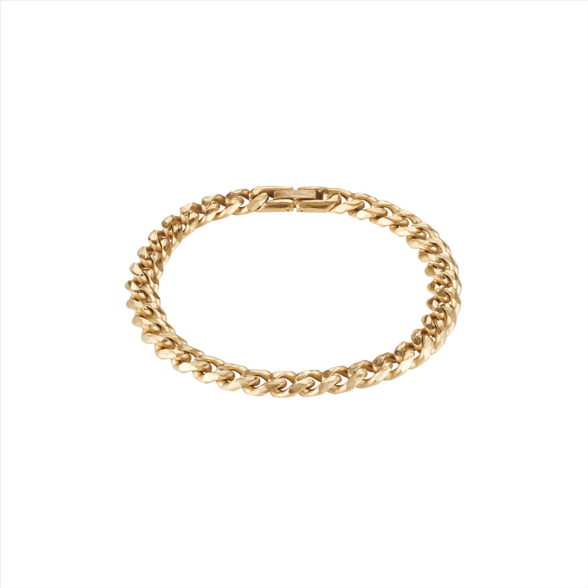 Gold plated curb bracelet | Springfield Jewellers